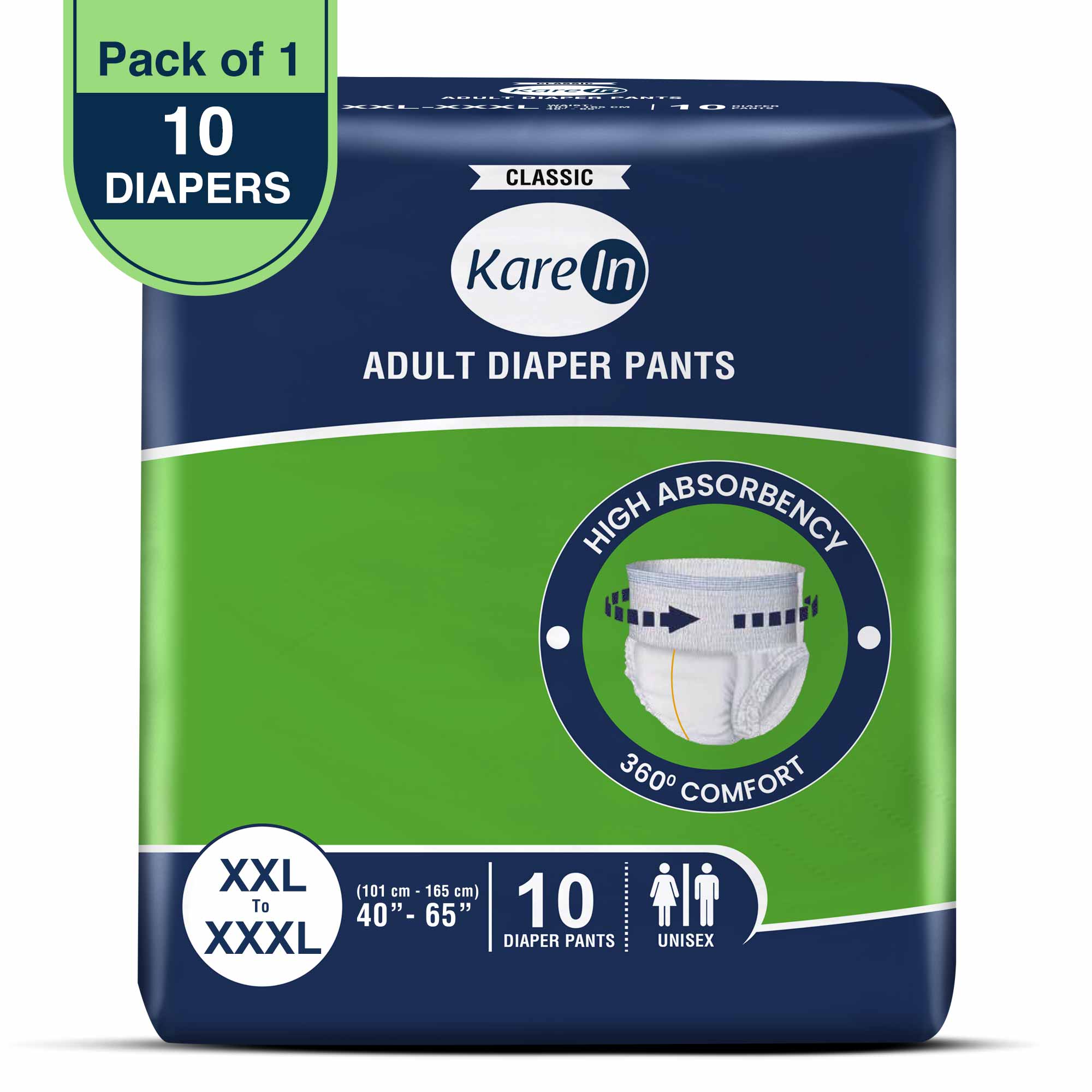 KareIn Classic Adult Diaper Pants XXL XXXL 101 165 Cm 40 65 Karein online